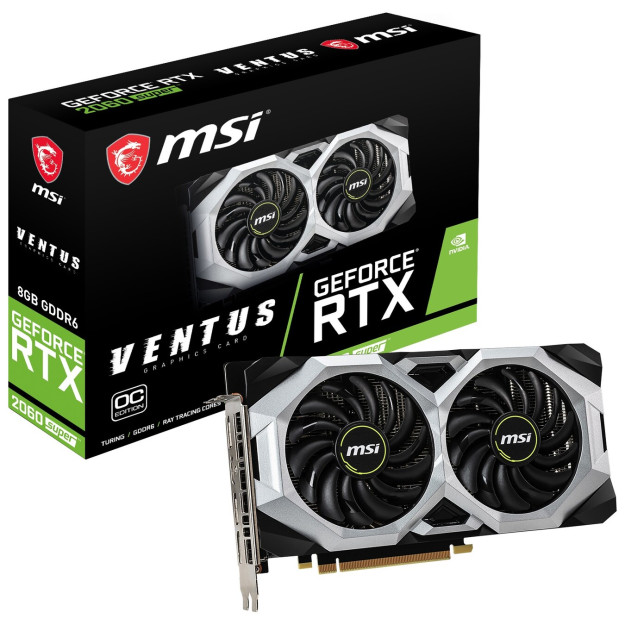 Купить Графическая Карта Msı Geforce Rt 2060 Super Ventus Oc 8 Гб 256 ...